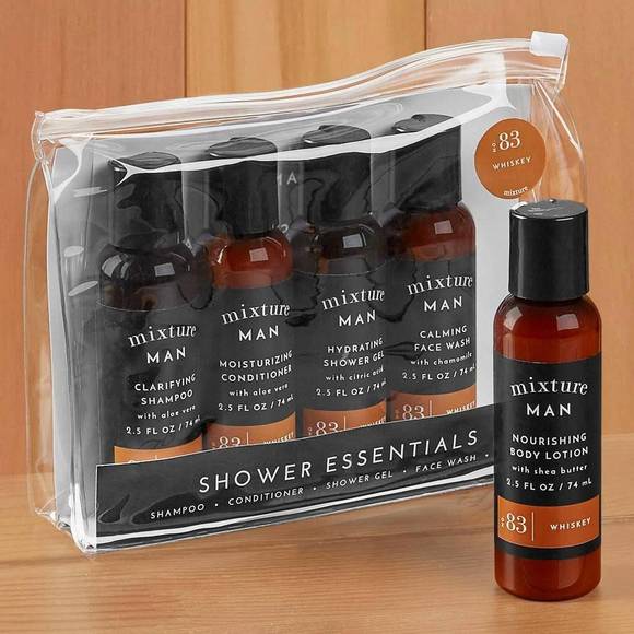MIXTURE | Hair | New Mixture Shower Essentials Gift Set In Whiskey | Poshmark